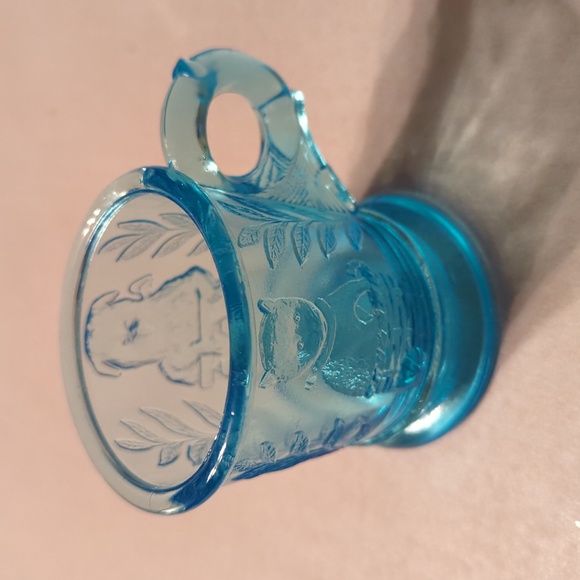 Moser Glass | Dining | Vintage Moser Blue Glass Childs Mug | Poshmark